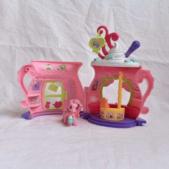 Hasbro | Toys | My Little Pony Ponyville Hot Chocolate Caf Set | Poshmark